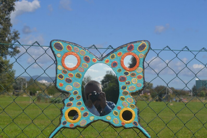 LARGE BUTTERFLY MIRROR Wall Mirror Decorative Mirror - Etsy