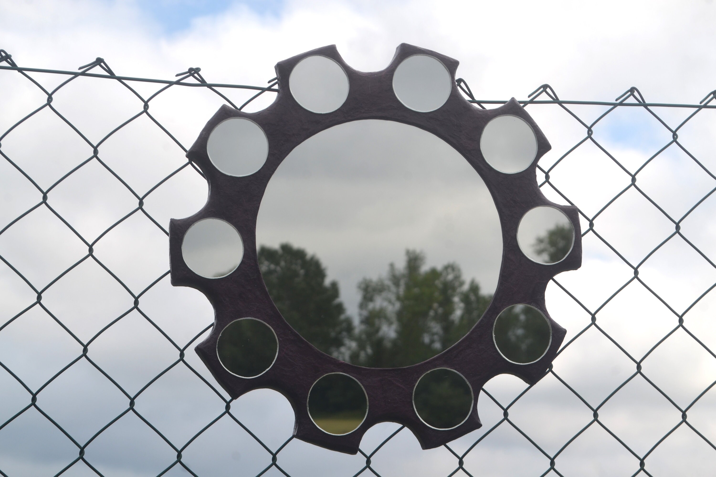 STEAMPUNK GEAR MIRROR Wheel Mirror Decorative Wall Mirror - Etsy