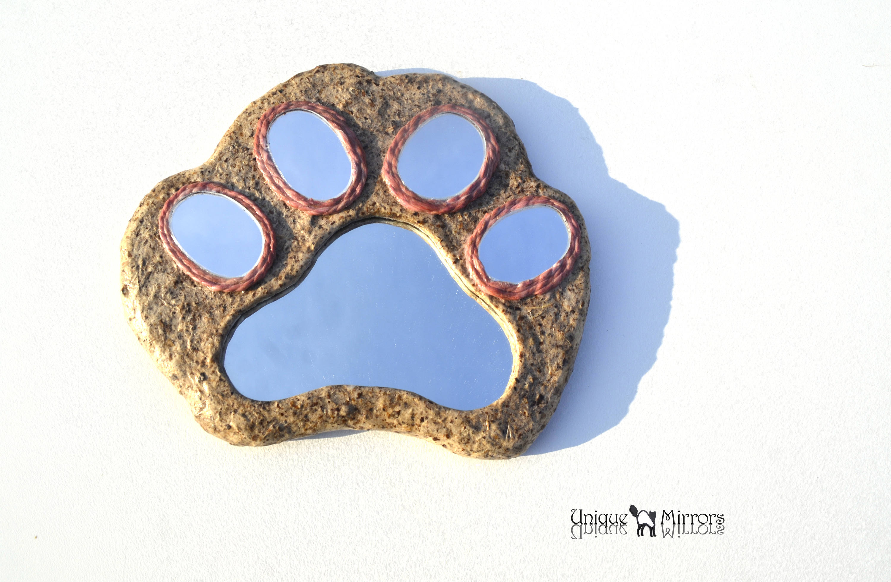 5 MIRRORS CAT PAW Decorative Wall Mirror Cat's Paw - Etsy