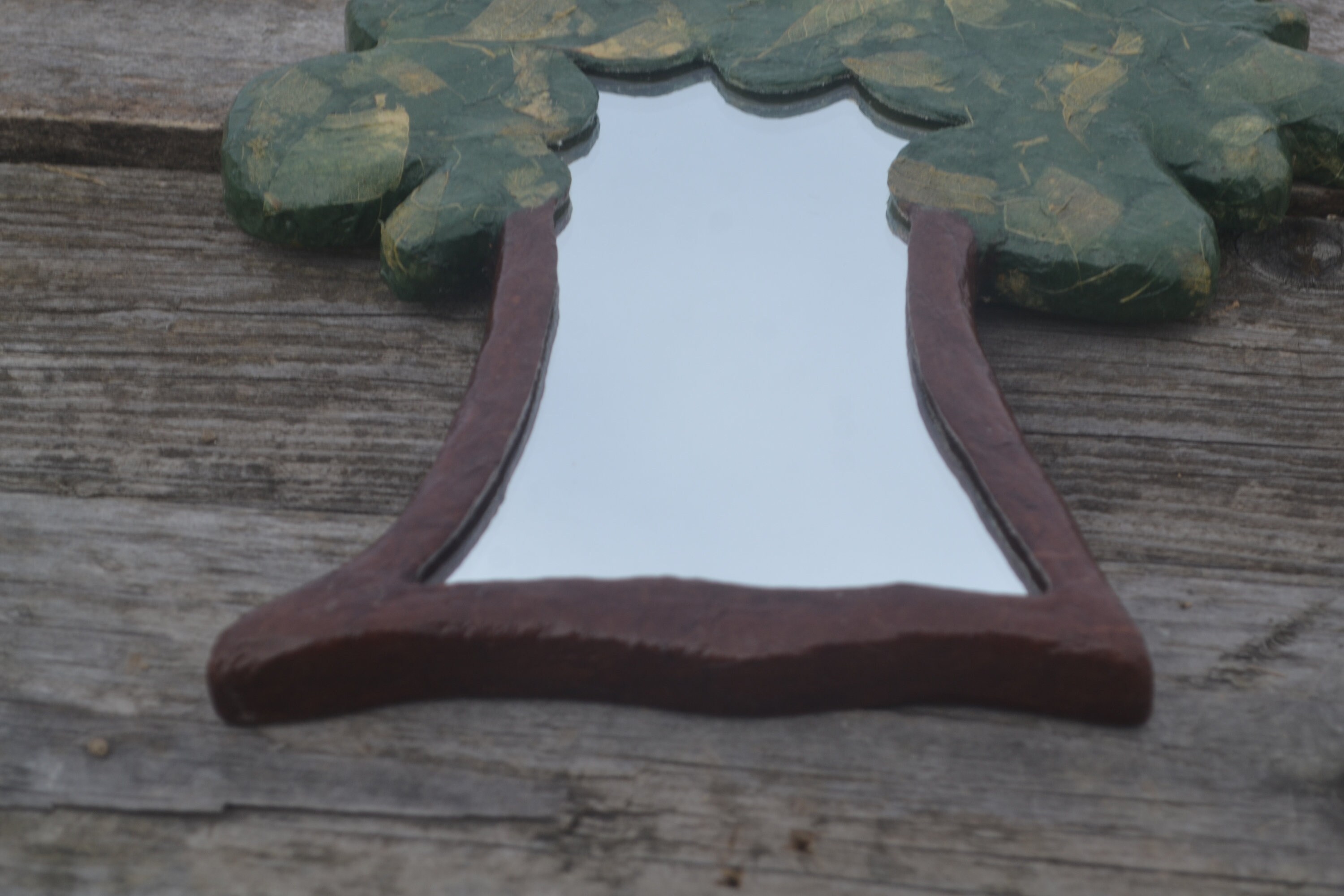 Set of 2 Wall Mirrors TREE SHAPE MIRRORS Hippy Wall Decor - Etsy UK