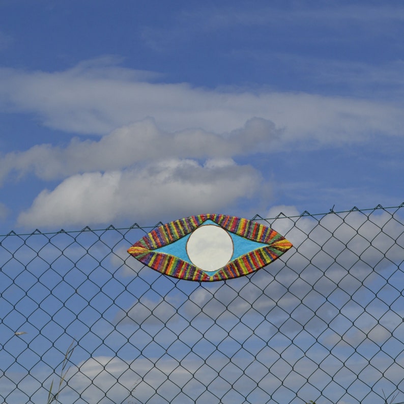 THIRD EYE MIRROR, All Seeing Eye, Wall Mirror Eye Shape, Eye Decor ...