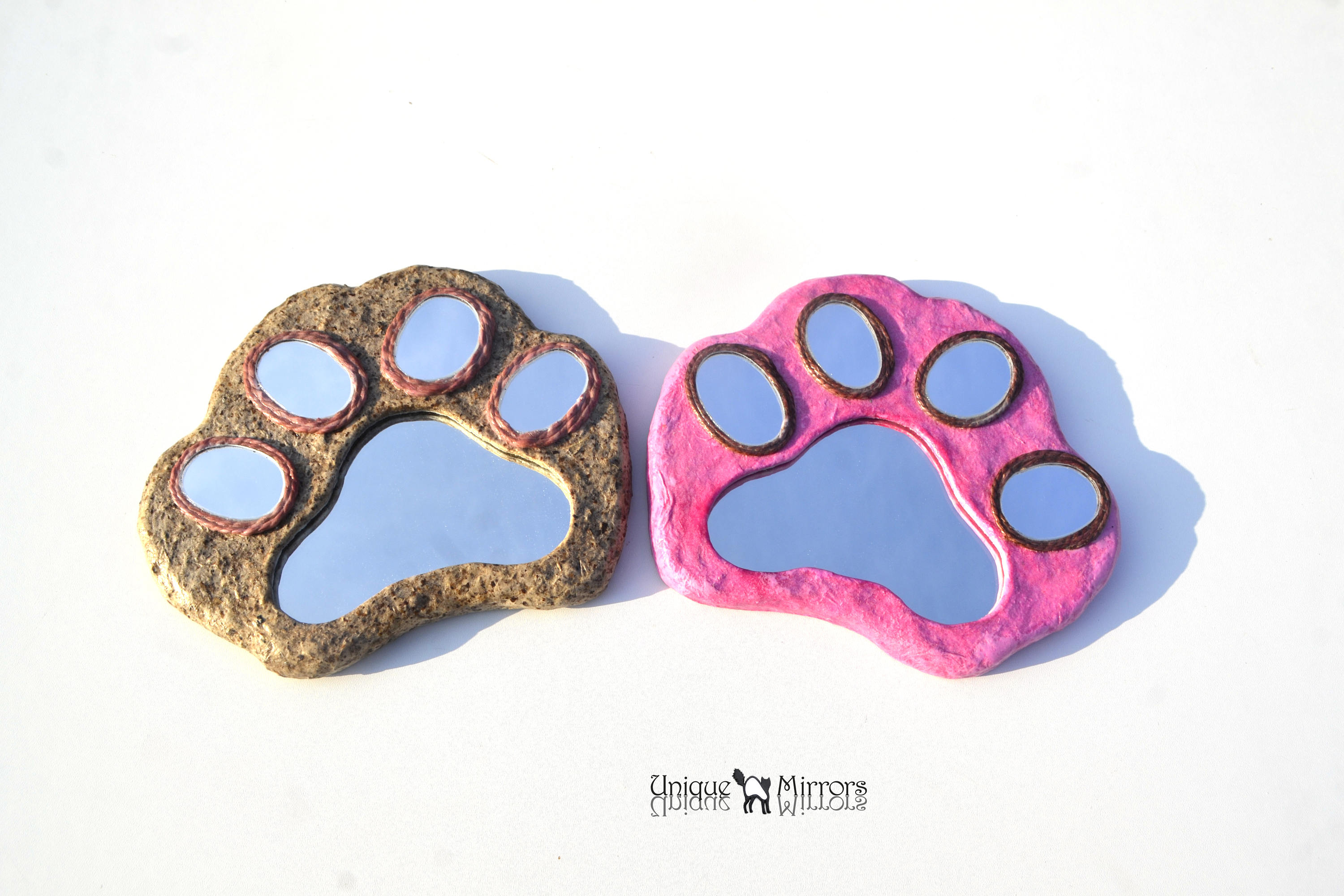 5 MIRRORS CAT PAW Decorative Wall Mirror Cat's Paw - Etsy
