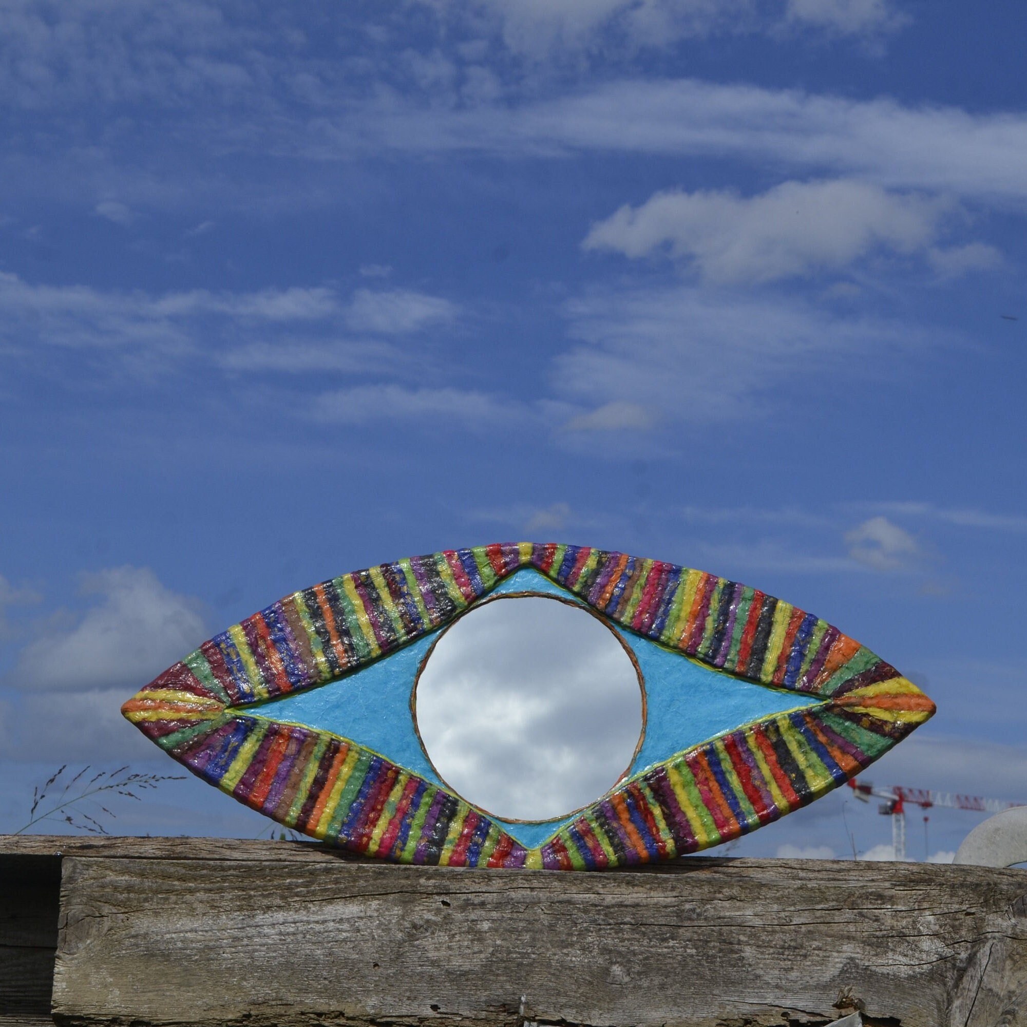 THIRD EYE MIRROR, All Seeing Eye, Wall Mirror Eye Shape, Eye Decor ...