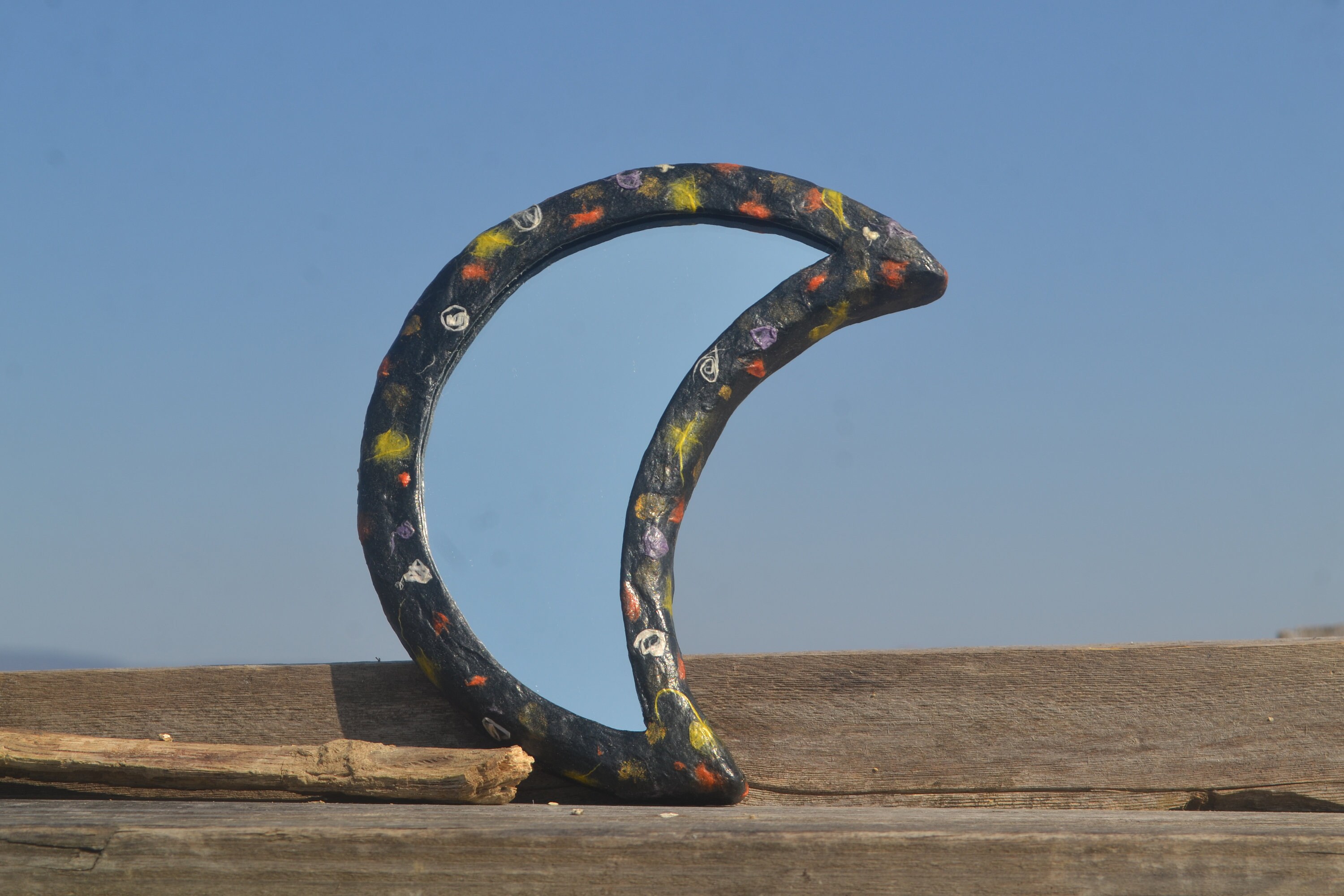 Paper Mache Moon - Etsy