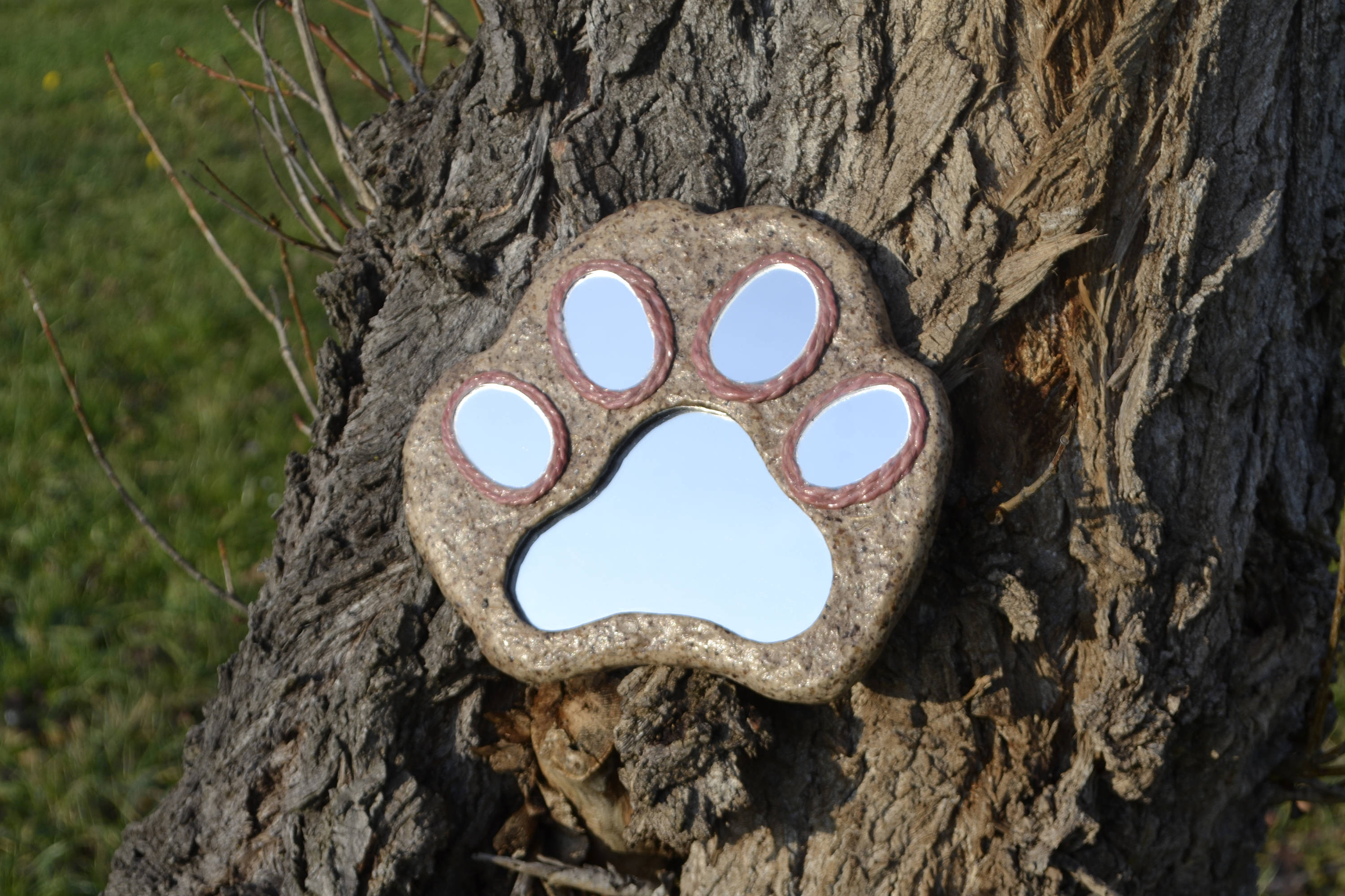 5 MIRRORS CAT PAW Decorative Wall Mirror Cat's Paw - Etsy