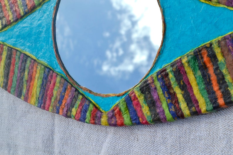 THIRD EYE MIRROR, All Seeing Eye, Wall Mirror Eye Shape, Eye Decor ...