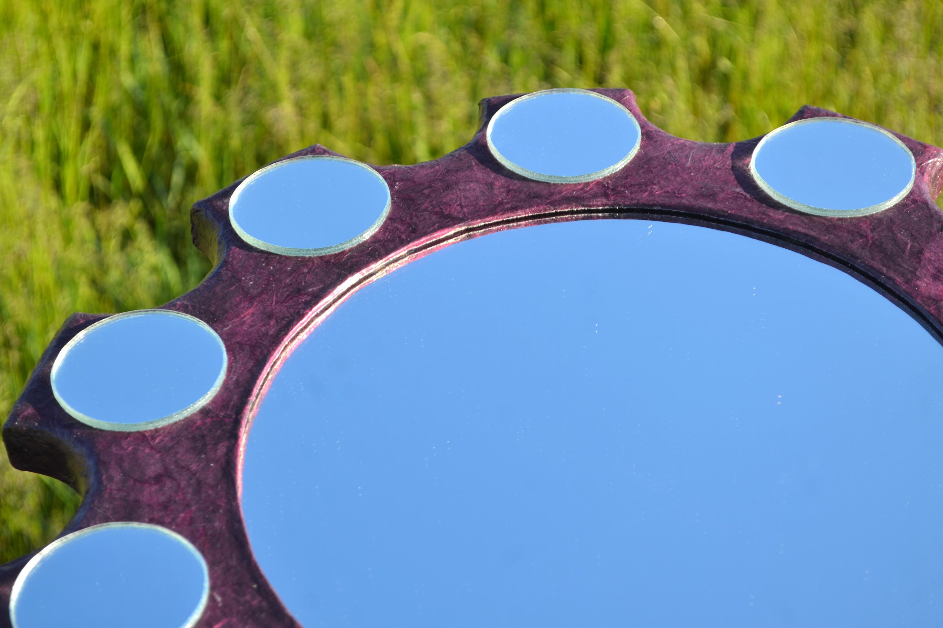 STEAMPUNK GEAR MIRROR Wheel Mirror Decorative Wall Mirror - Etsy