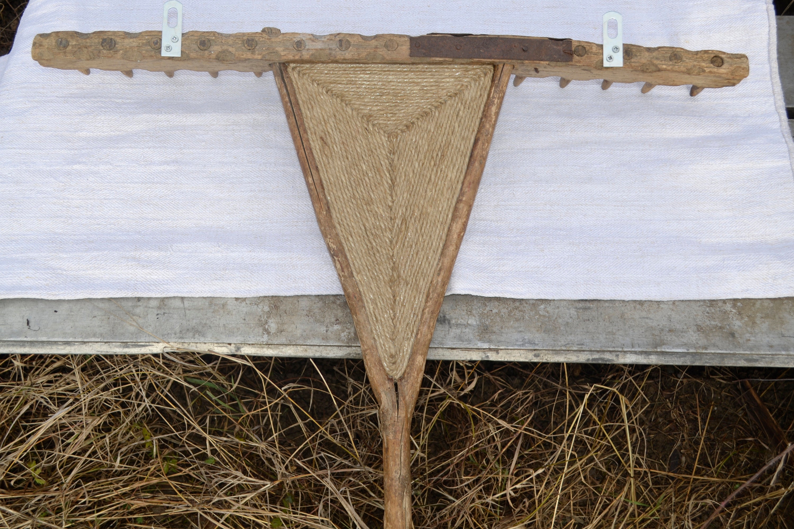 REPURPOSED VINTAGE RAKE: Decorative Wall Mirror & Key Hanger - Etsy