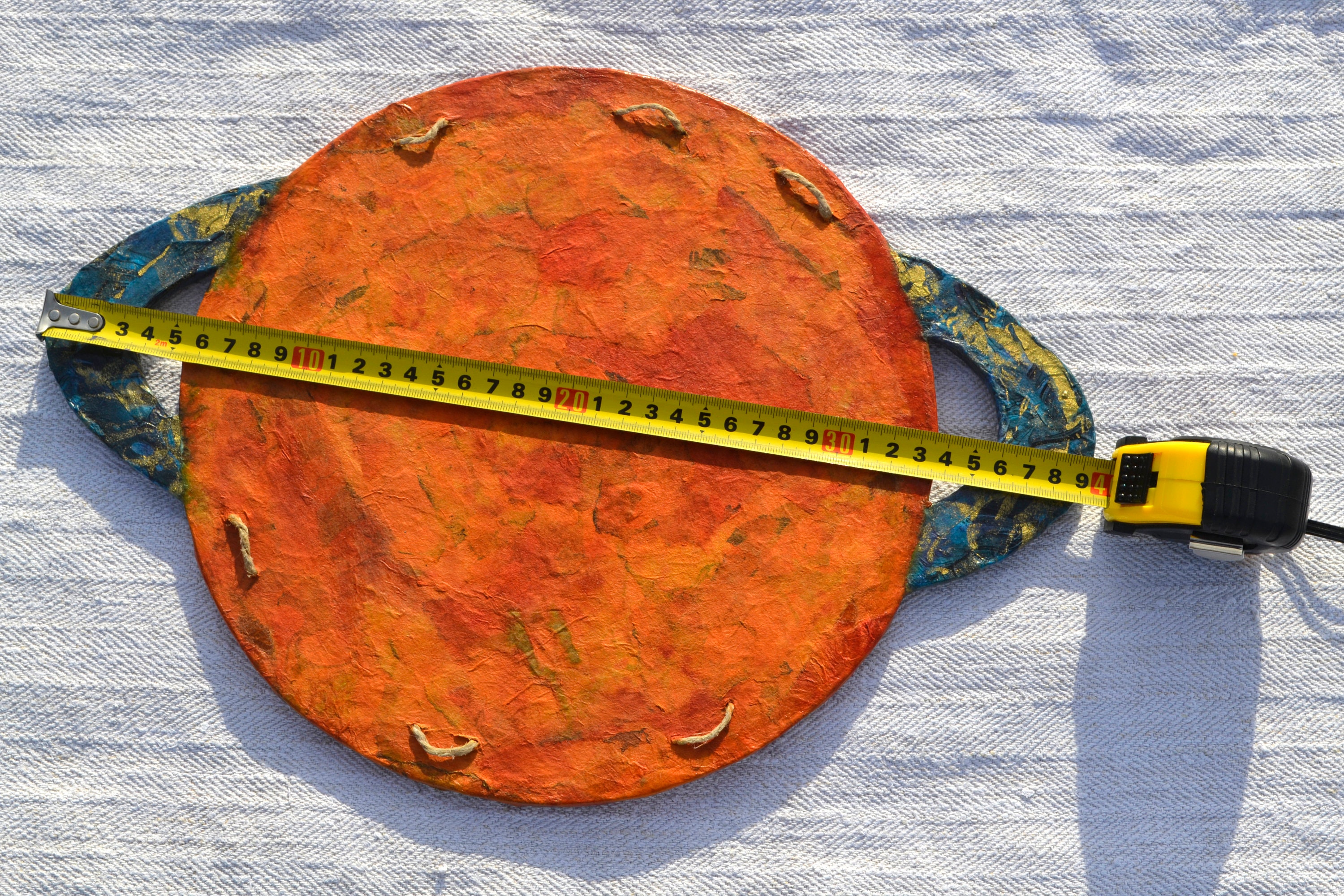 PLANET SATURN MIRROR, Paper Mache Mirror, Decorative Mirrors, Galaxy ...