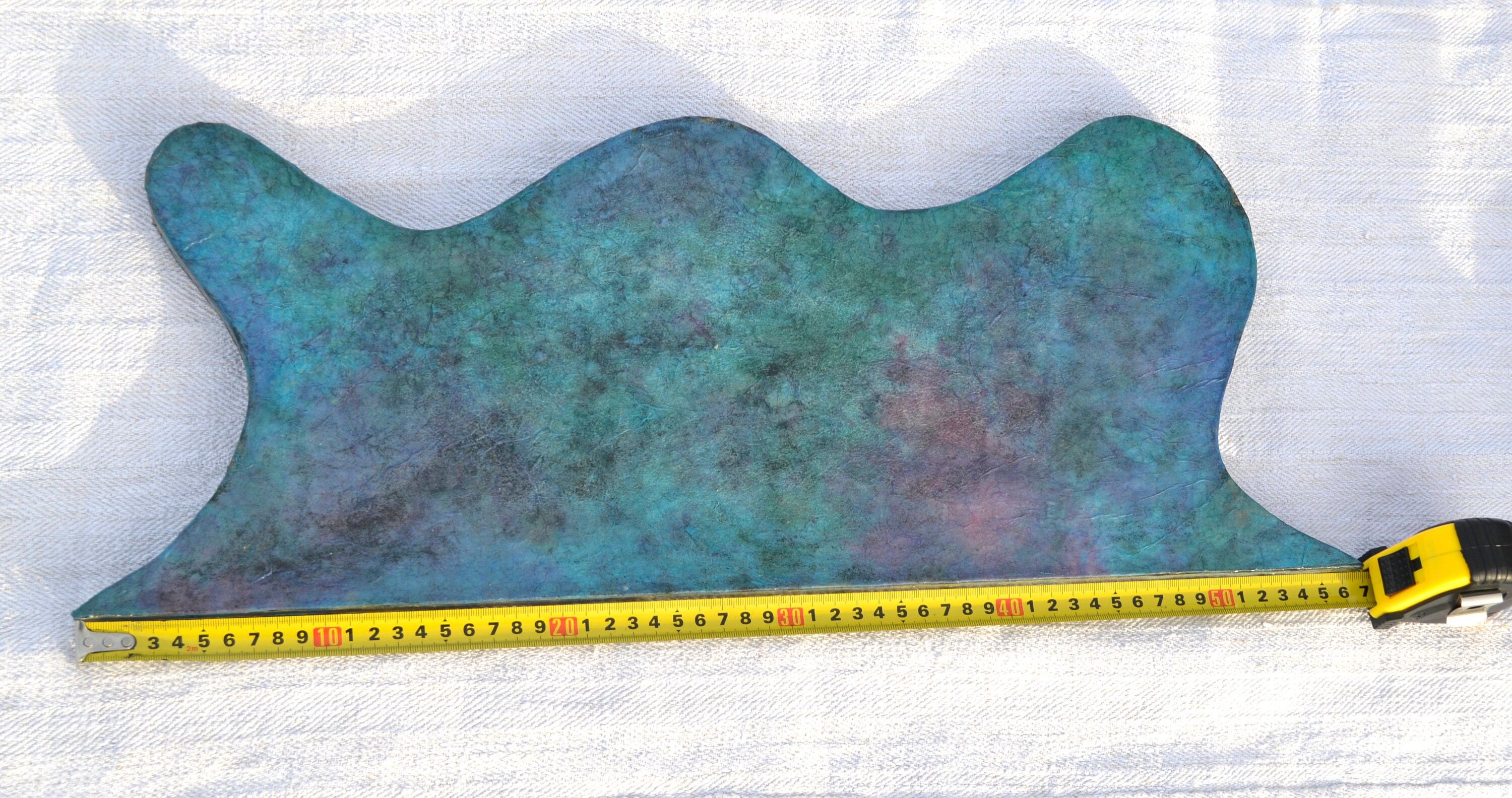 WAVY FLOATING SHELF Blue Wavy Shelf Cat Shelf Book Shelf - Etsy