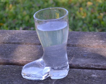 Boot Shaped Glass - Etsy