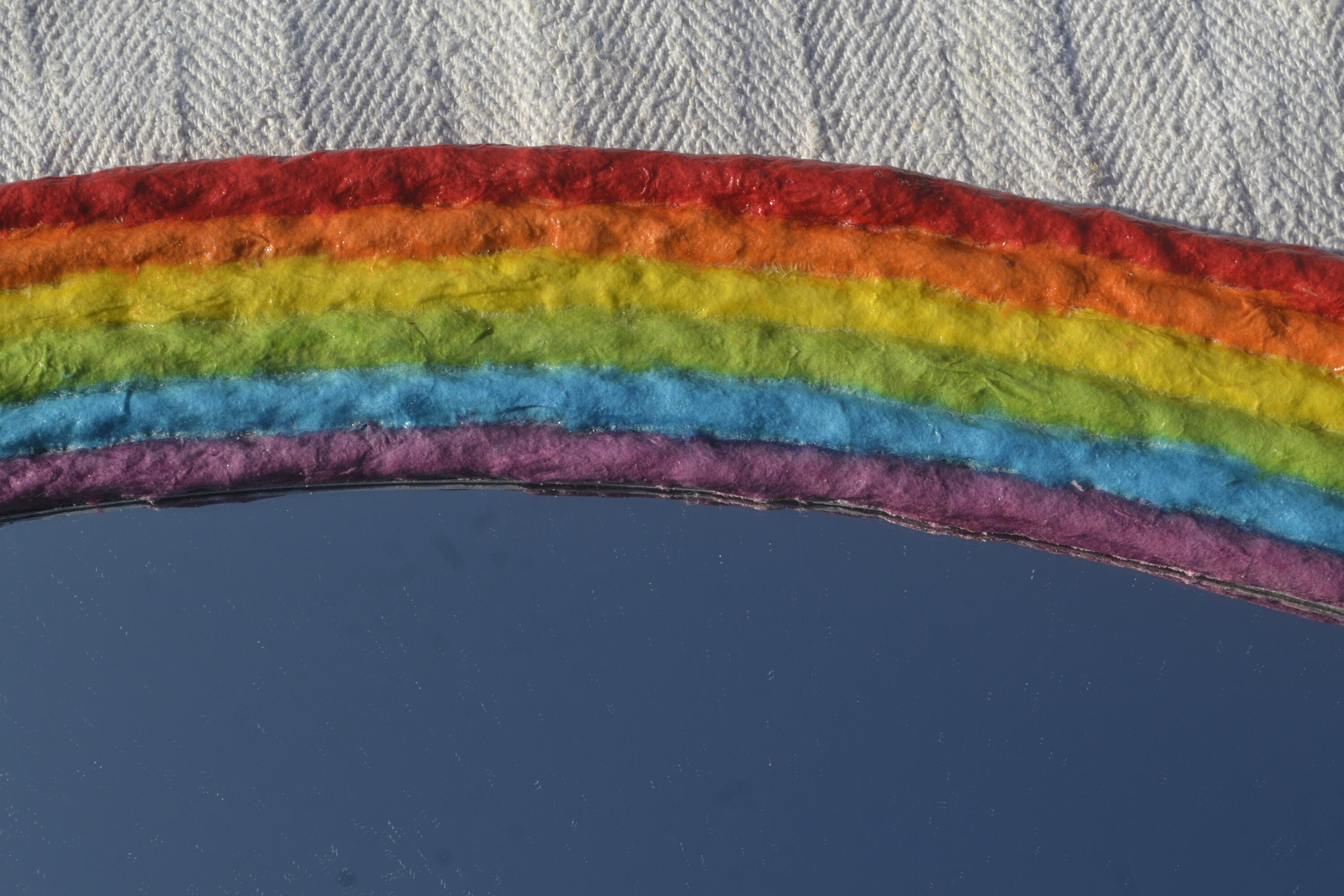 RAINBOW MIRROR Triangle Mirror Decorative Wall Mirror - Etsy