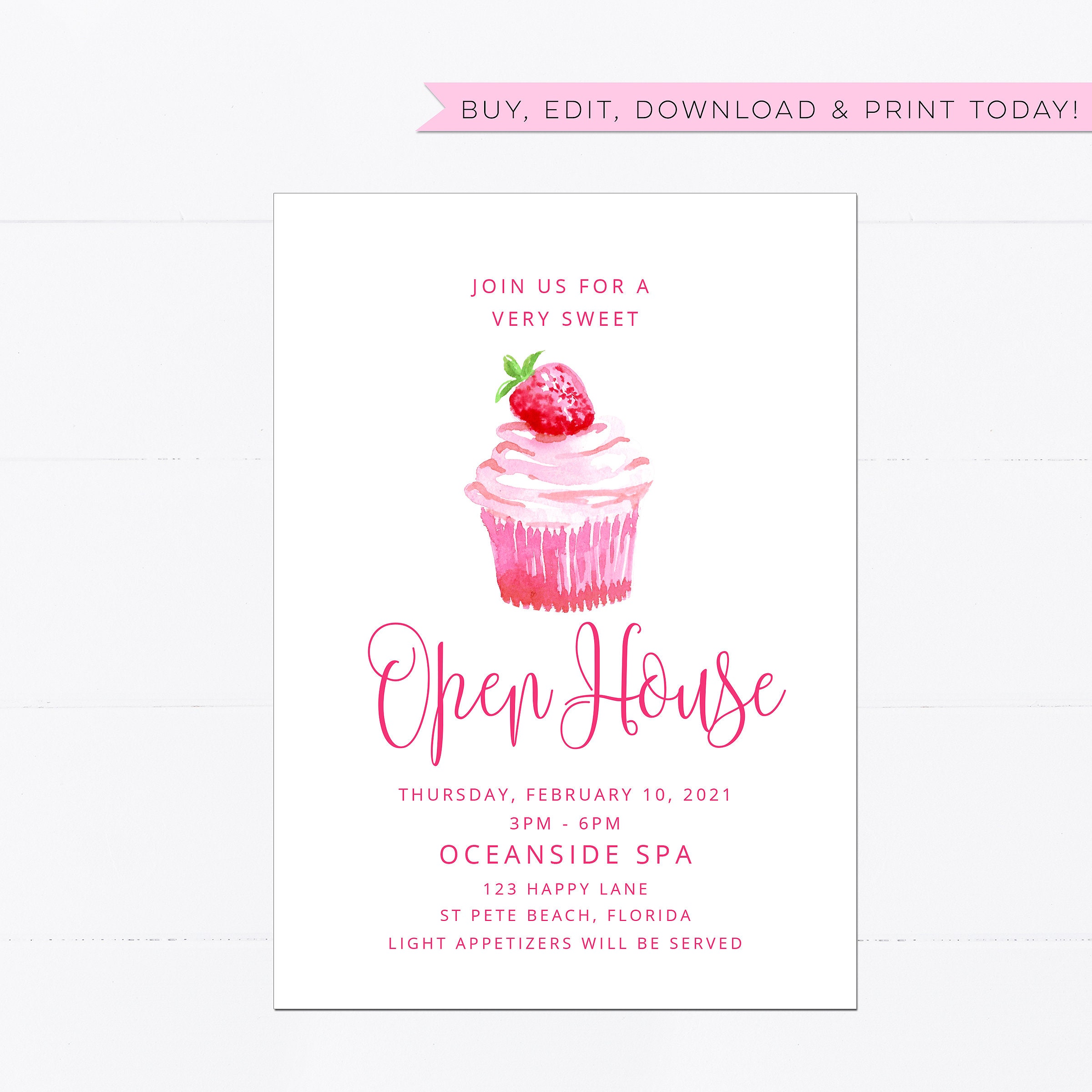 Valentine Open House - Etsy