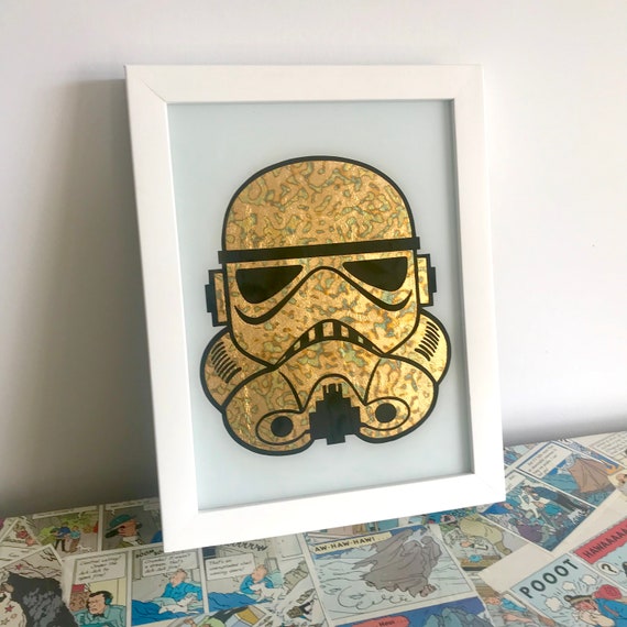 Storm Trooper Face Paint