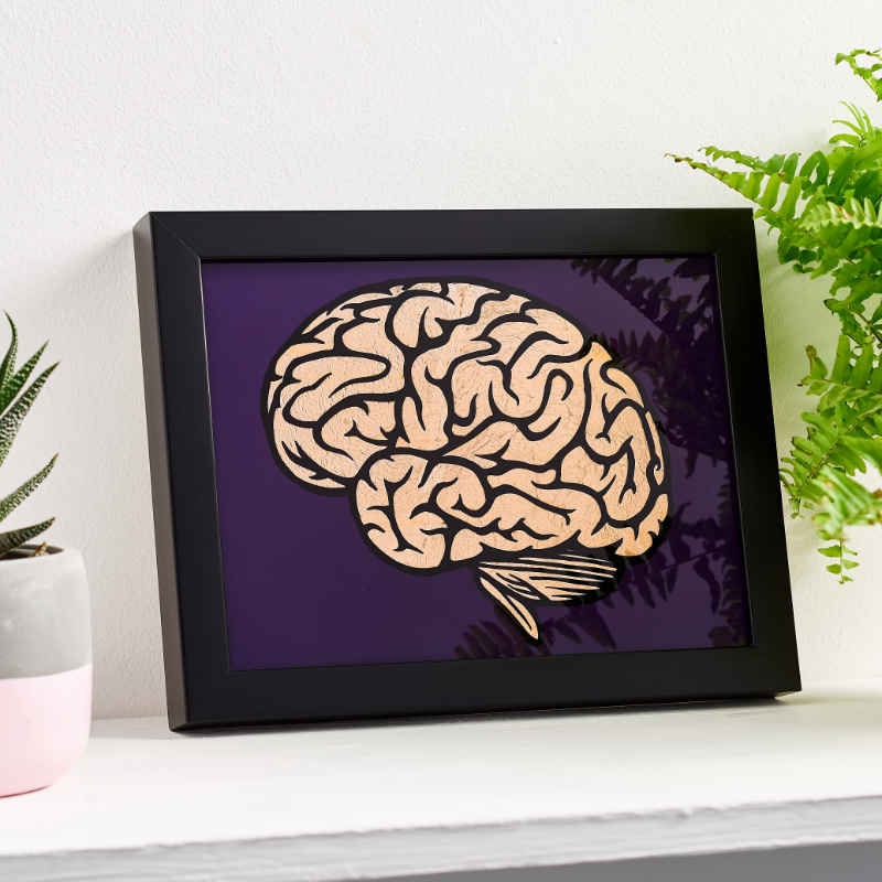 Brain Gift, Anatomy Art Print, Medical Student Gift, Doctor Gift ...