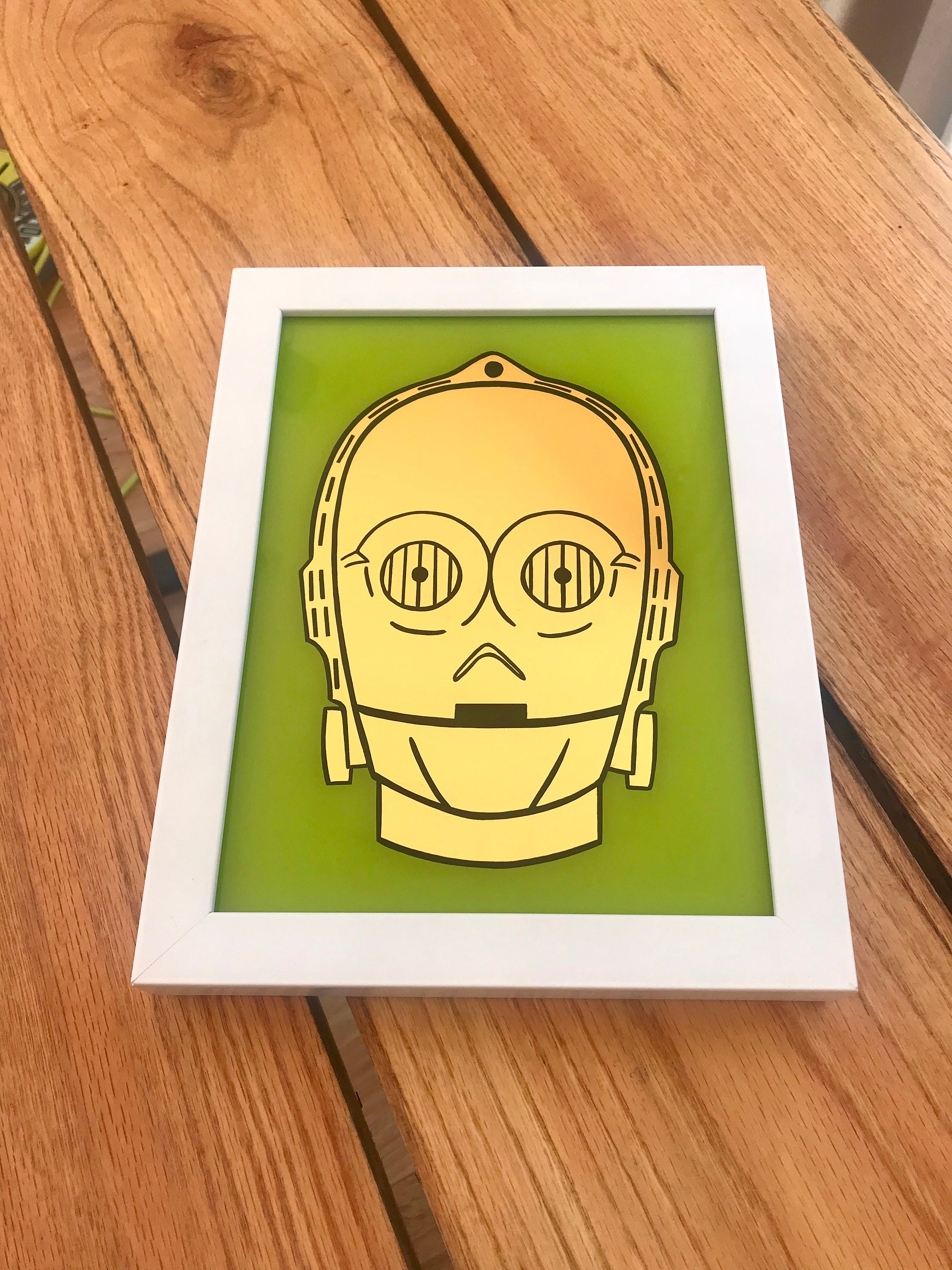 C3P0, C3P0 Head, C3P0 Art, Star Wars Art, Robot Head, Star Wars Helmet ...