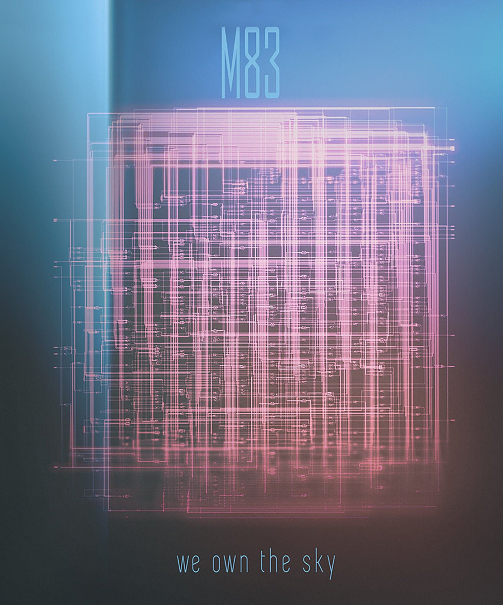 M83, We Own the Sky, Fan Art, Music Art, Art Print, Synthesizer ...
