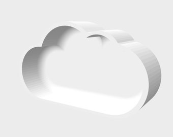 Cloud Stl File - Etsy