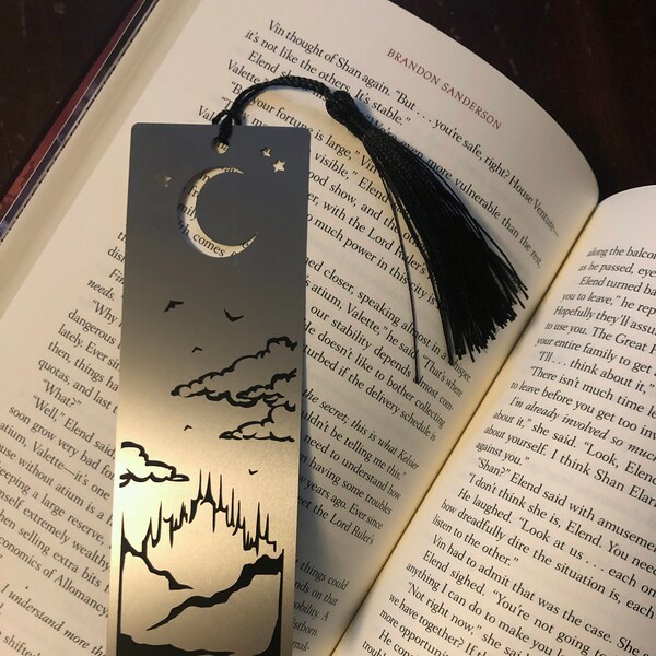 Metal Bookmark - Etsy
