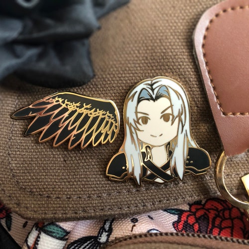 Final Fantasy VII 7 FF7 FFVII Enamel Pins Cloud Sephiroth - Etsy