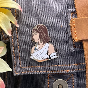 Final Fantasy X Gold Plate Hard Enamel Pins - Yuna and Tidus - Etsy