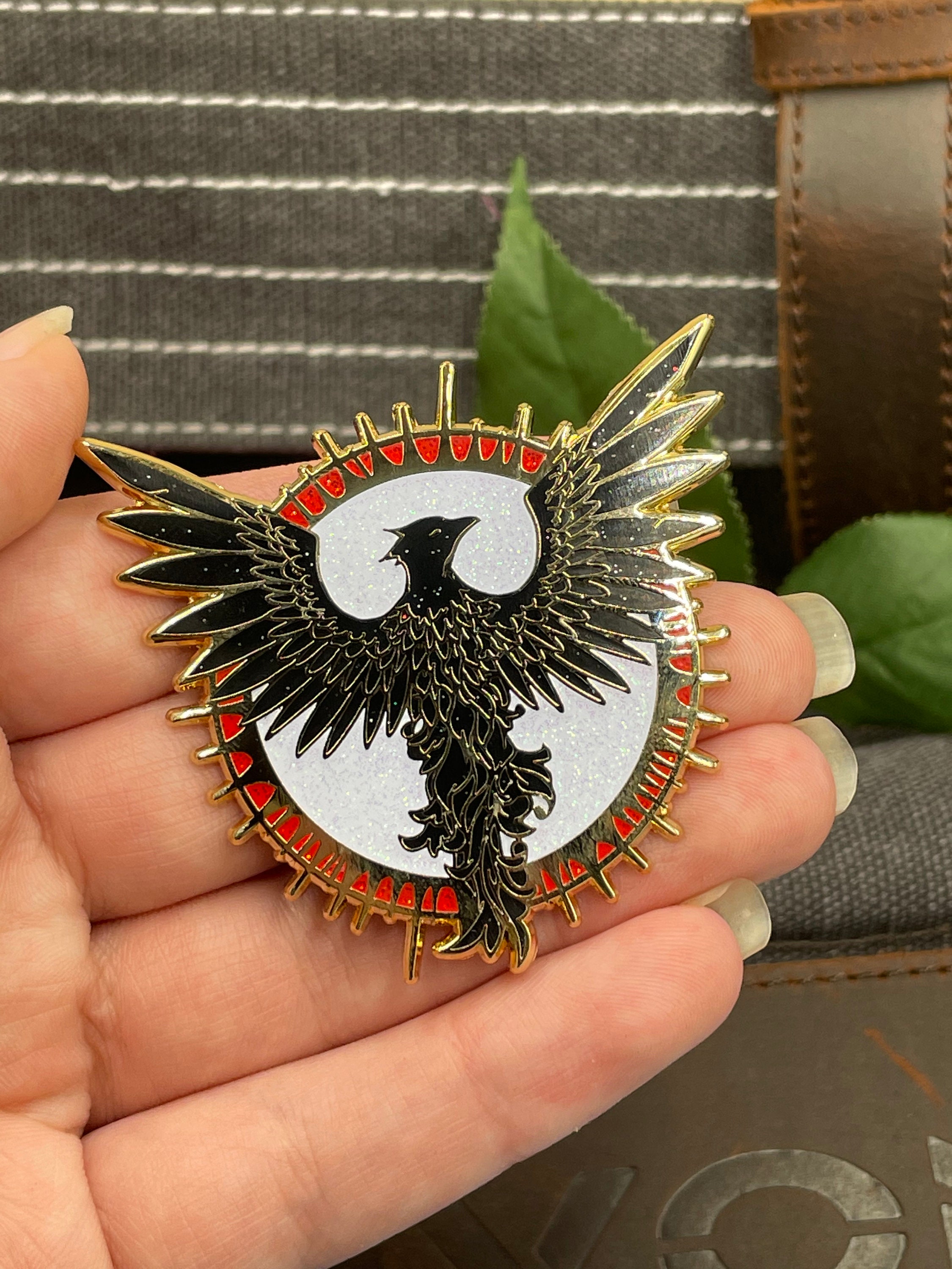 Original Eclipse Phoenix Hard Enamel Pins Lapel Pins - Etsy