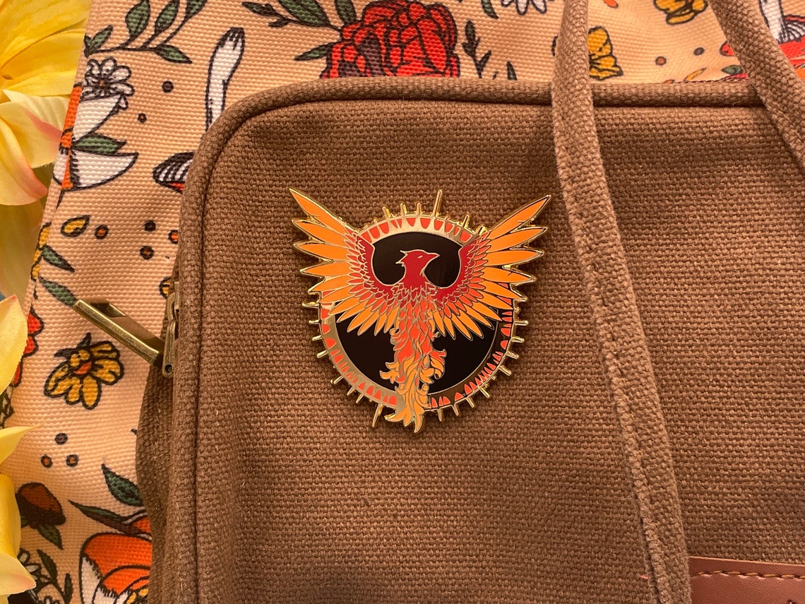 Original Eclipse Phoenix Hard Enamel Pins Lapel Pins - Etsy