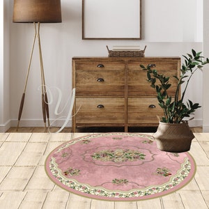 Vintage Mat,vinyl Mat, Pvc Mat , Antique Pink Mat Vintage Roses ...