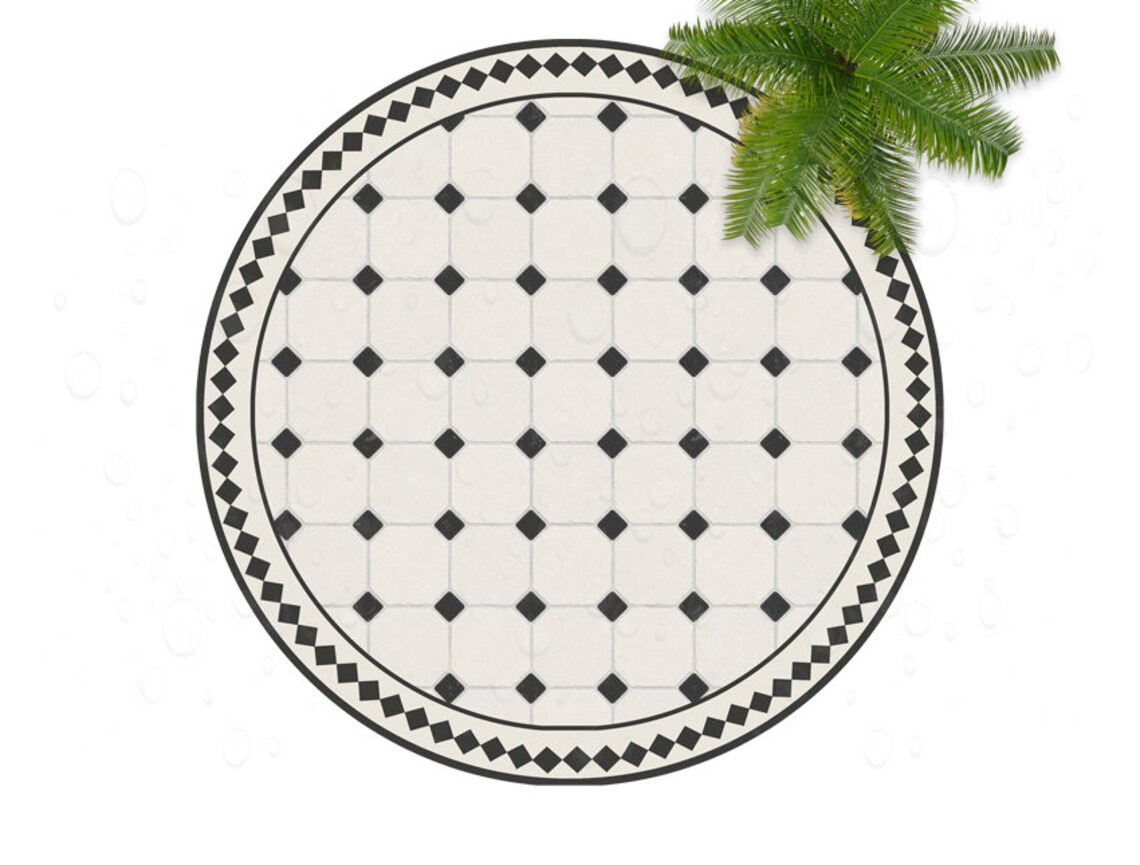 Custom Vinyl Table Cover,vinyl Table Tablecloth ,round Table Vinyl Mat ...