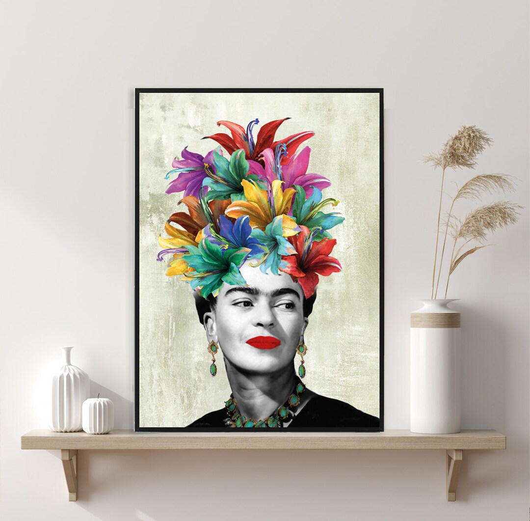 Frida Kahlo Posterfrida Kahlo Print Frida Kahlo Frida Art - Etsy