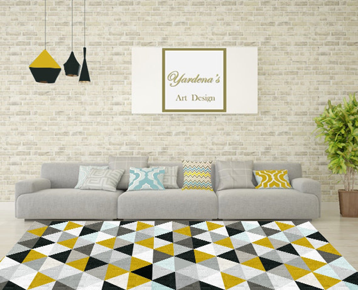 PVC Mat. Vinyl Mat .runner Vinyl Floor . PVC Rug. Geometric - Etsy