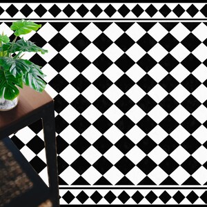 Vinyl Mat .geometric Pattern.art Mat. Geometric Mat. Carpet for Home ...