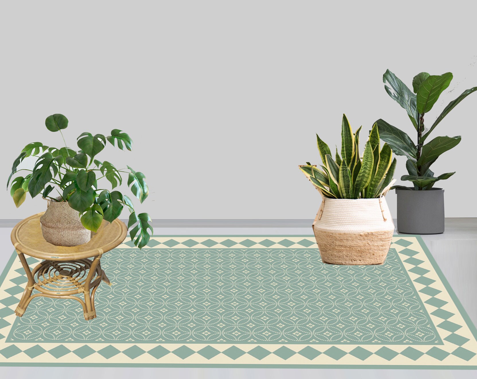 PVC Vinyl Mat .runner Vinyl Floor . Printed PVC Area Rug, Door Mat or ...