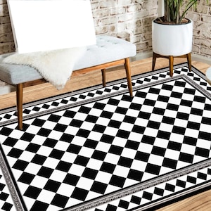 PVC Vinyl Mat. Vinyl Mat .runner Vinyl Floor . PVC Rug. Geometric ...