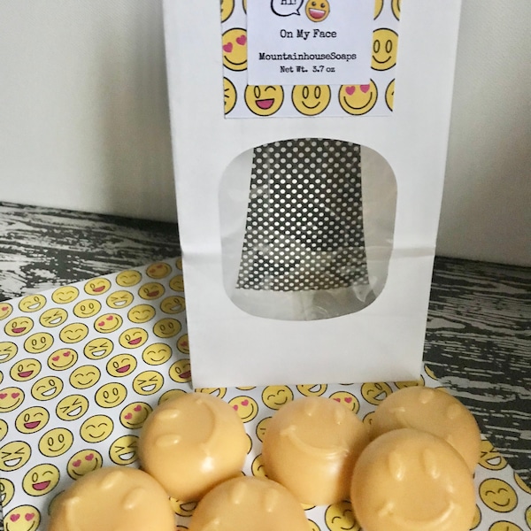 Smiley Face Soap - Etsy