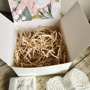 Flower Soap, Rose Soap Gift Box, White Roses, Rose Soap, Wedding Gift ...