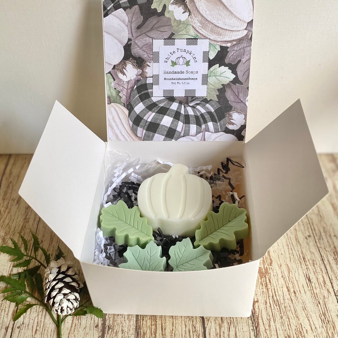 Fall Soap Gift, White Pumpkin Soap, Pumpkin Soap Gift, Fall Soap ...