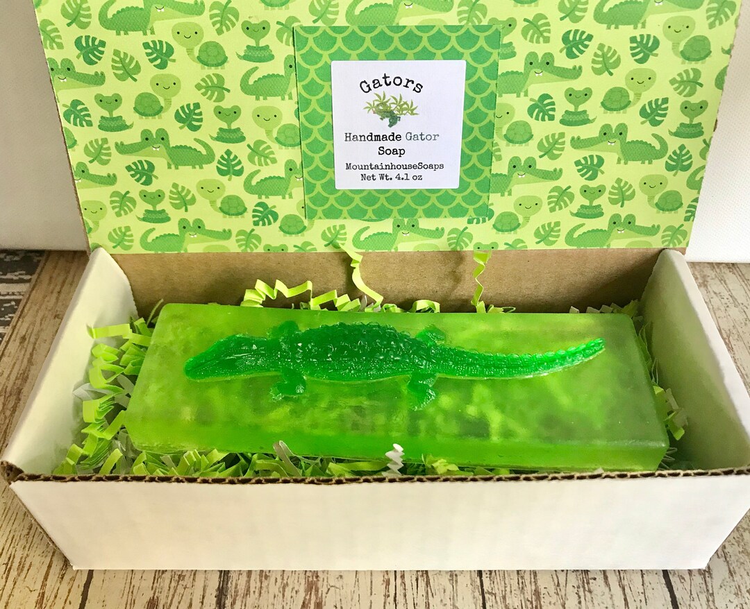 Alligator Soap, Gators Soap, Kid Soap, Animal Soap, Kid Birthday Gift ...