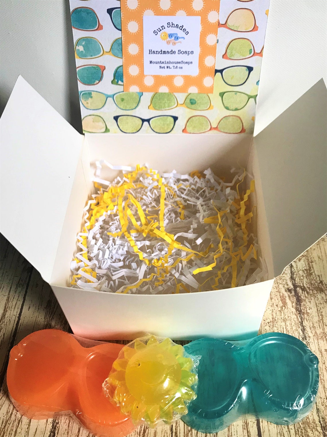 Summer Soap Sun and Sunglasses Soap Beach Soaps Beach Lover - Etsy