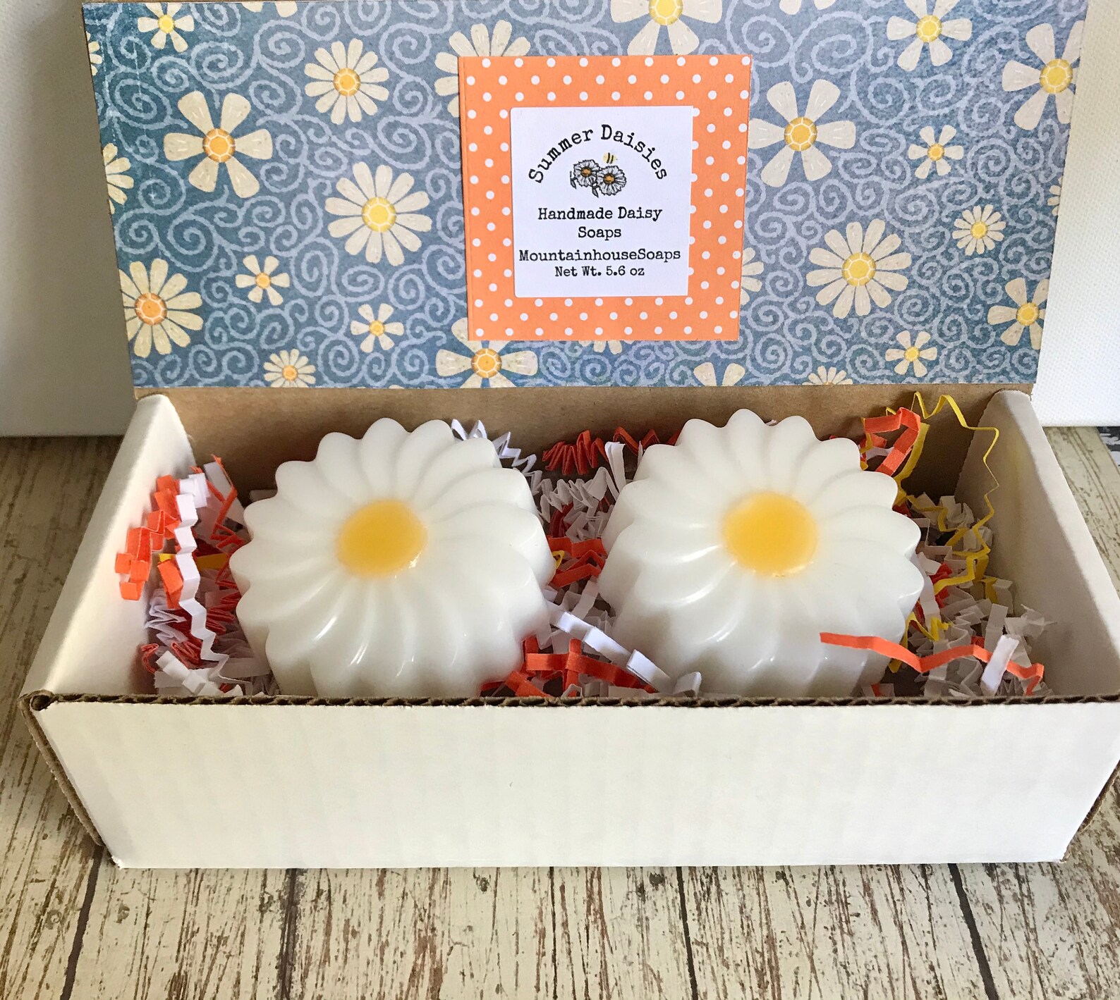 Daisy Soap, Flower Soap, Gift for Mom, Summer Soap, Gift for Her - Etsy