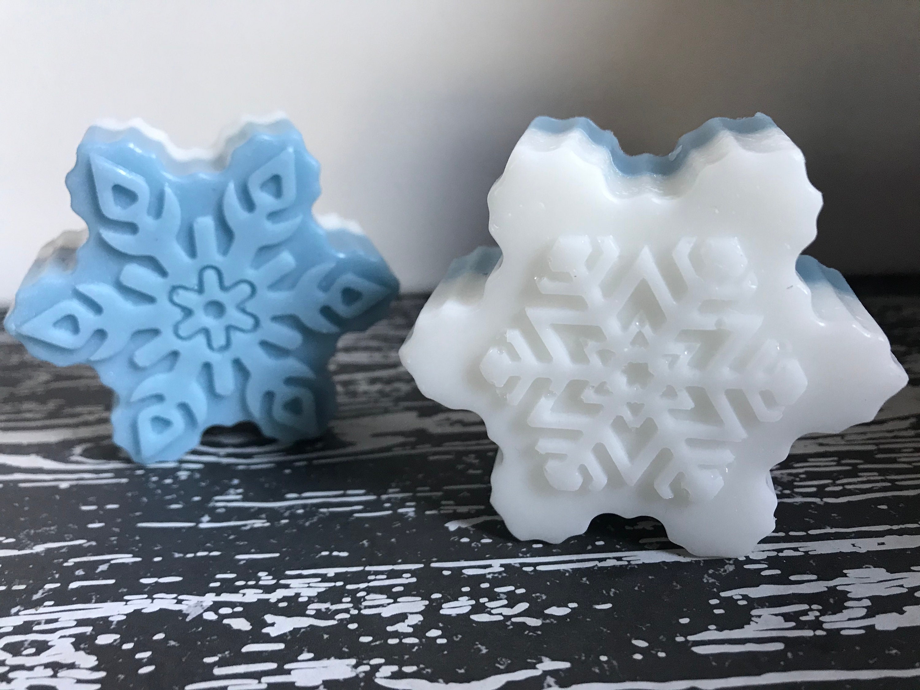 Snowflake Soap, Snowflake Soaps Gift Set, Christmas Soap, Christmas ...