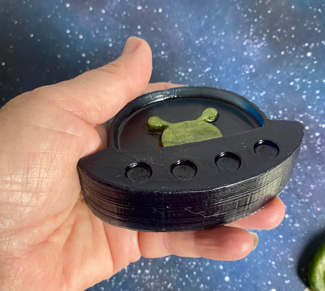 Alien Soap UFO Soap Gift Space Theme Gift Spaceship | Etsy