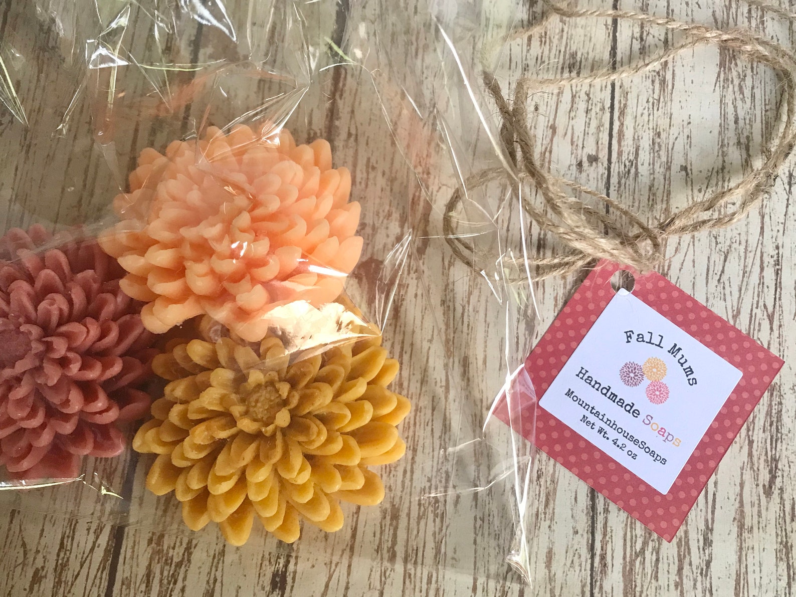 Fall Soap, Chrysanthemum Soap, Flower Soap, Fall Theme Favor, Fall ...