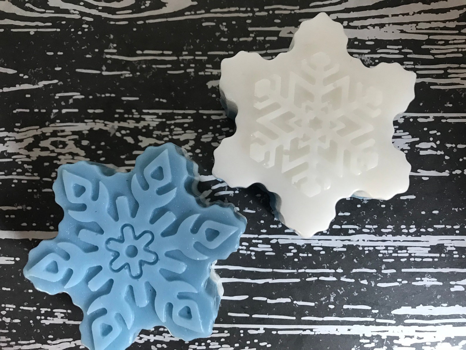 Snowflake Soap, Snowflake Soaps Gift Set, Christmas Soap, Christmas ...
