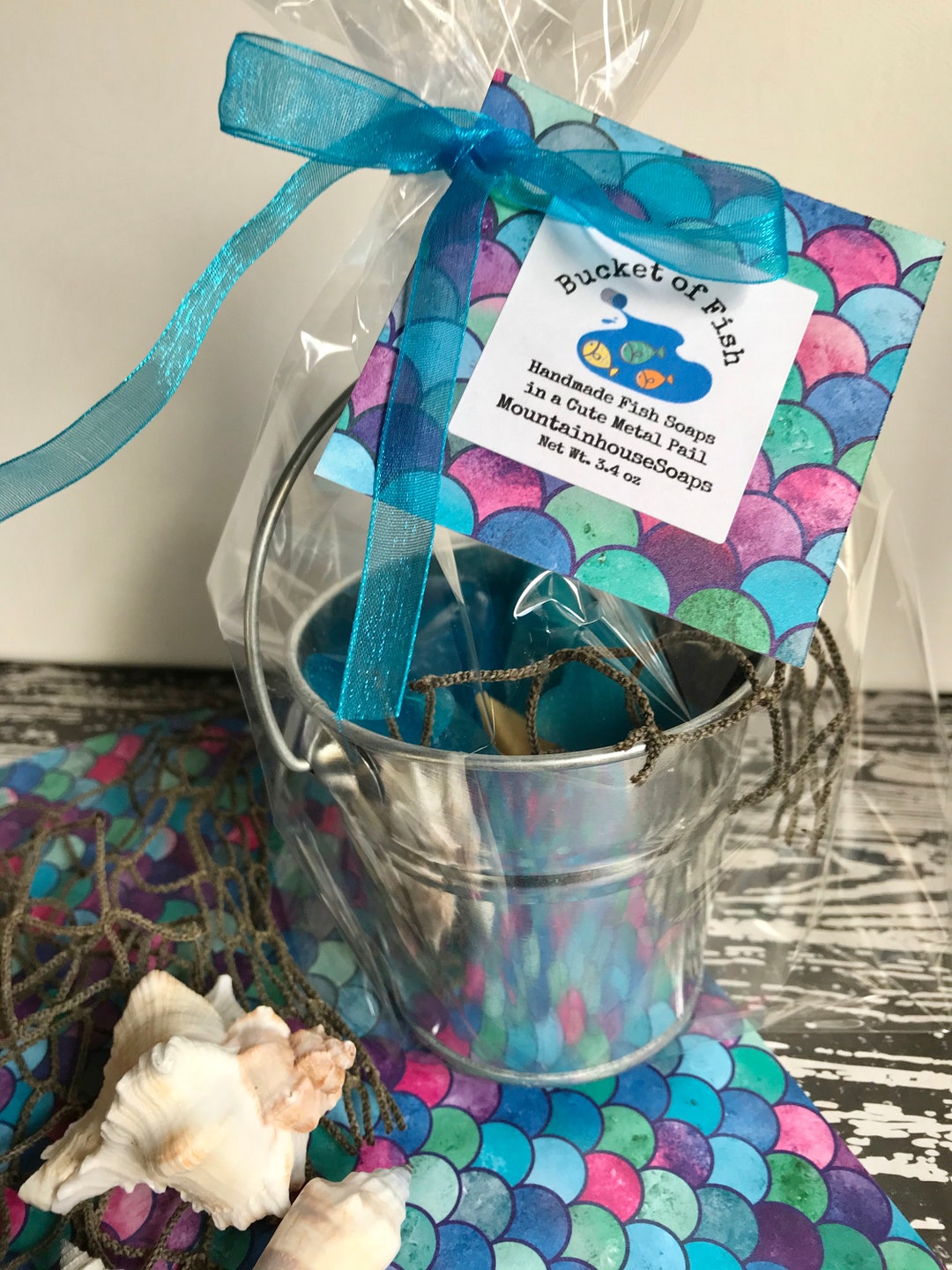 Fish Soap, Fish Soap Gift Set, Beach Soap, Kid Soap Favor, Summer Soap ...