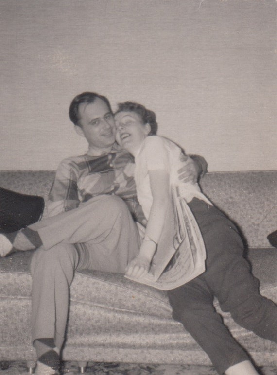 Lovers Embrace Original Vintage Photo / 1950s Cuties Vintage | Etsy