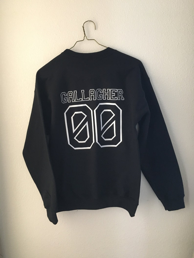 Shamless Lip Gallagher Sweatshirt or Tshirt Black Varsity - Etsy