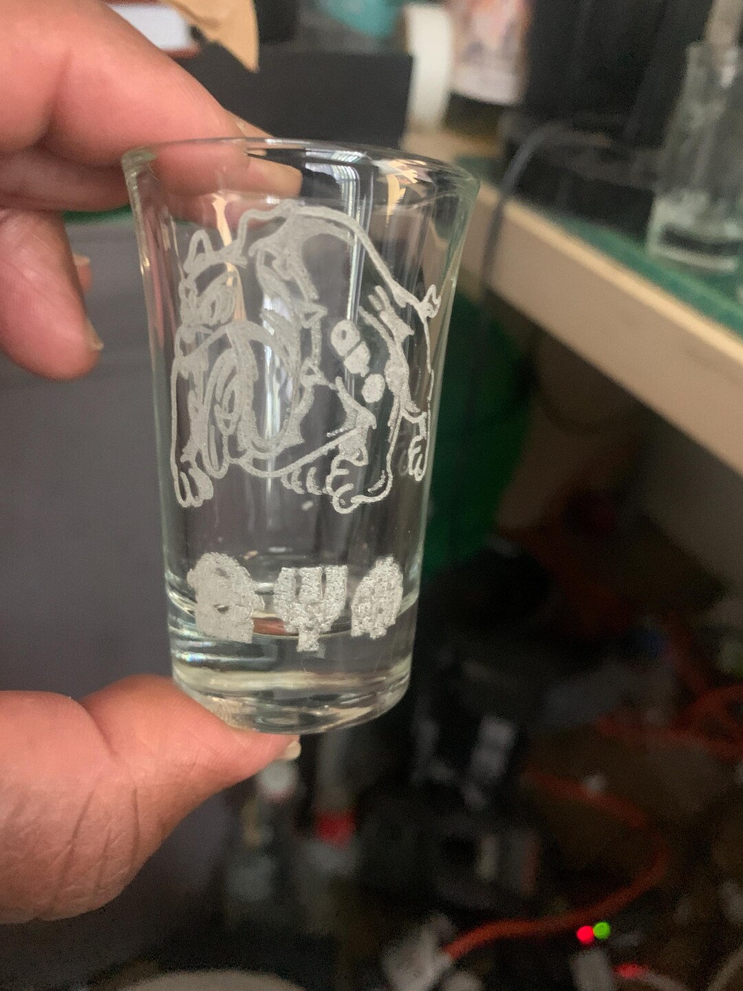 Omega Shot Glass - Etsy