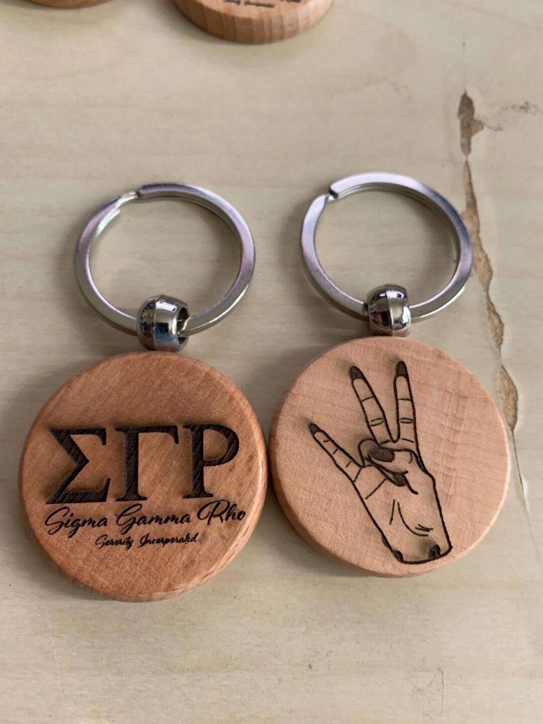 Sigma Gamma Rho Key Chains - Etsy