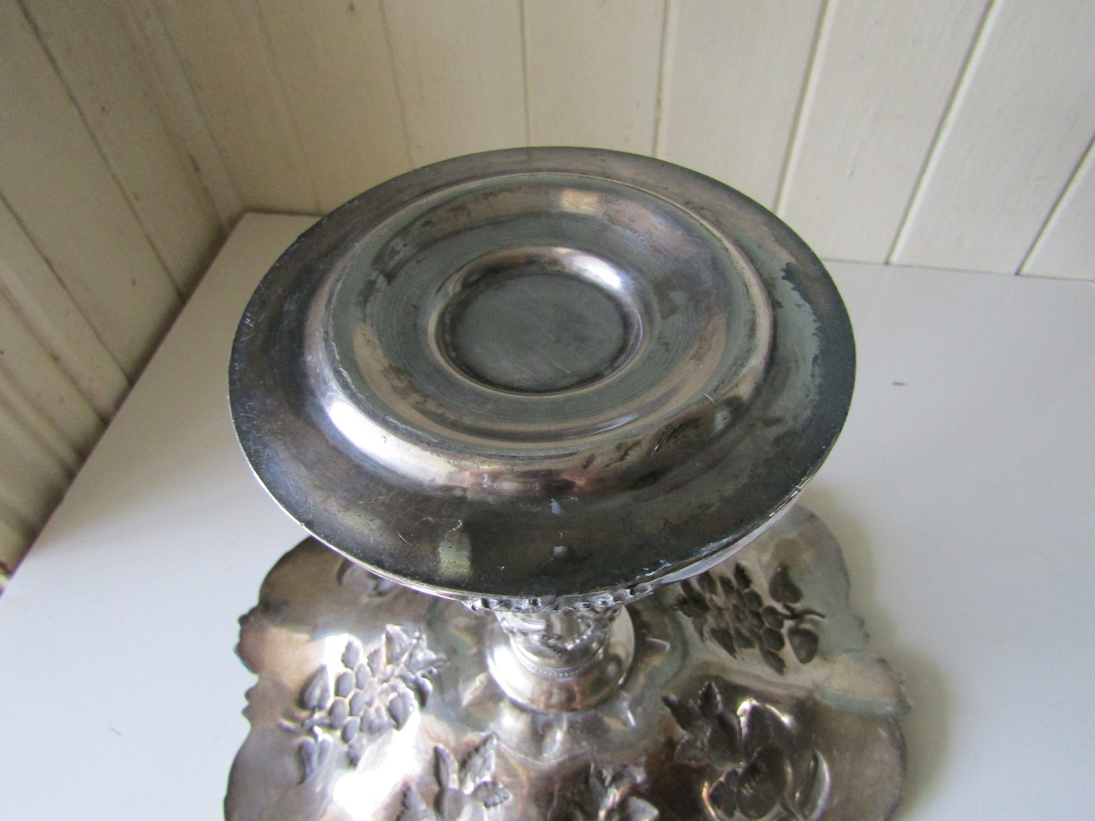 Repousse Pedestal Compote - Etsy